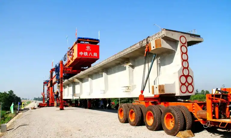 Bridge Beam Transporter | Heavy Girder Transport | HSCRANE