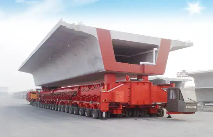 Heavy-Duty Box Girder Transporter | Viaduct Construction