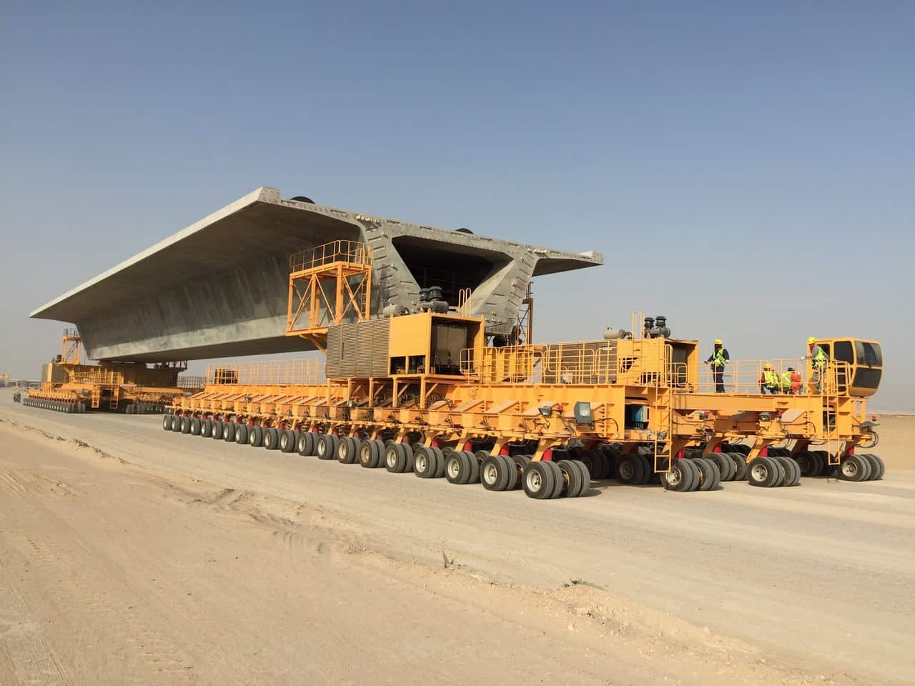 Heavy-Duty Box Girder Transporter | Viaduct Construction